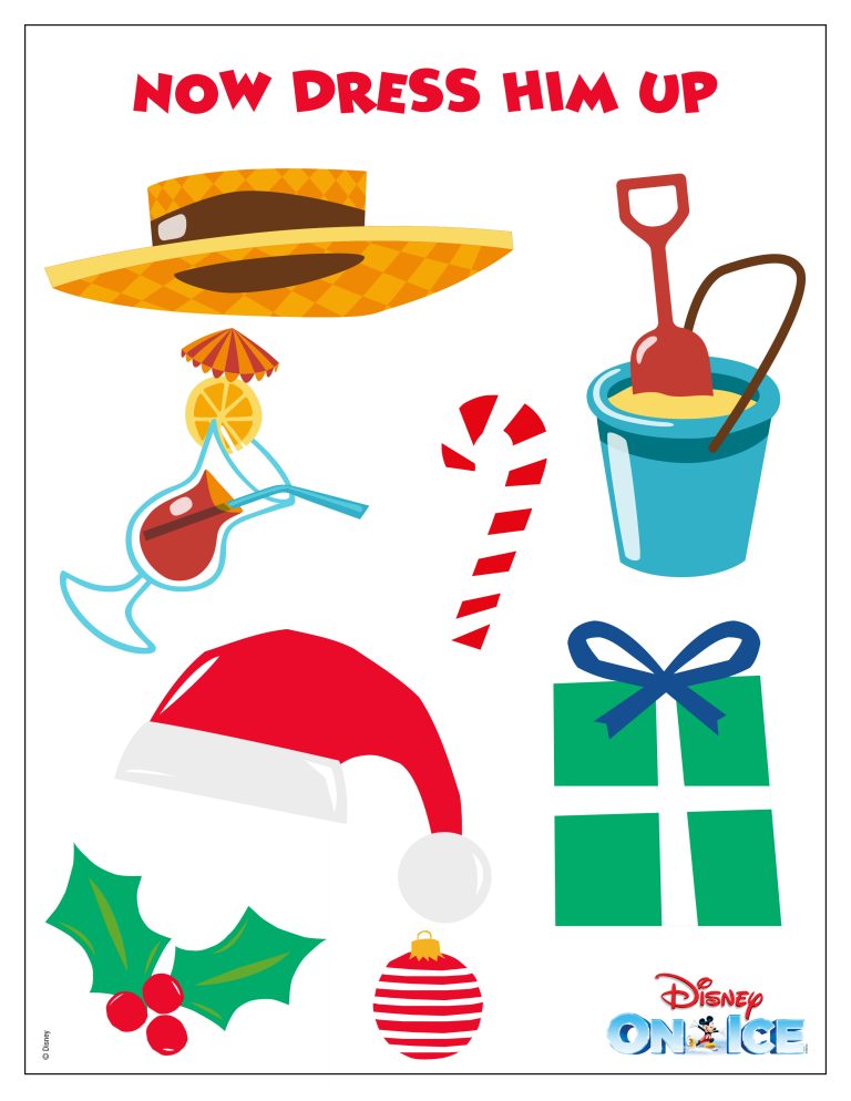 BUILD YOUR OWN OLAF PRINTABLE | Fun | The Official Site of Disney On Ice