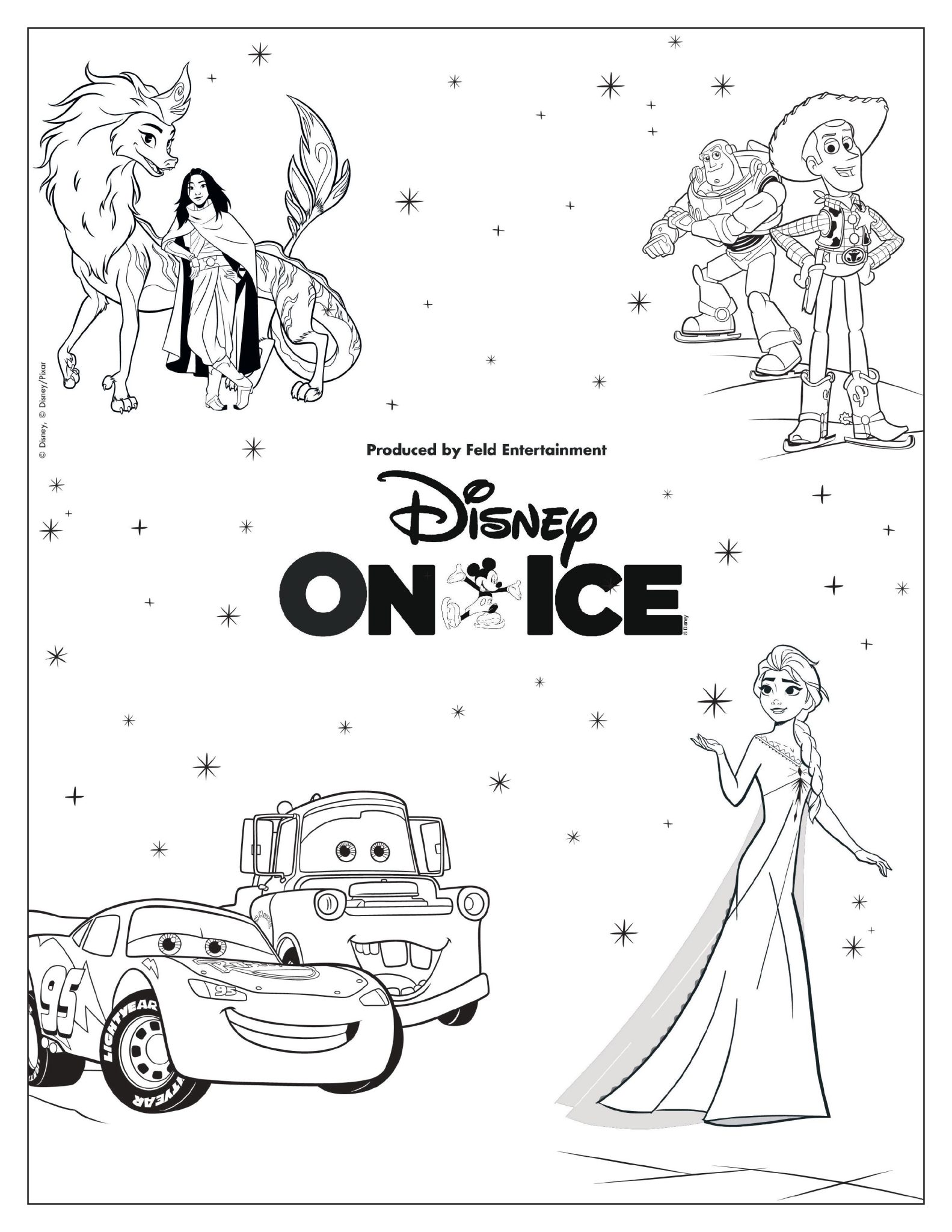 COLORING PAGES | Fun | The Official Site of Disney On Ice