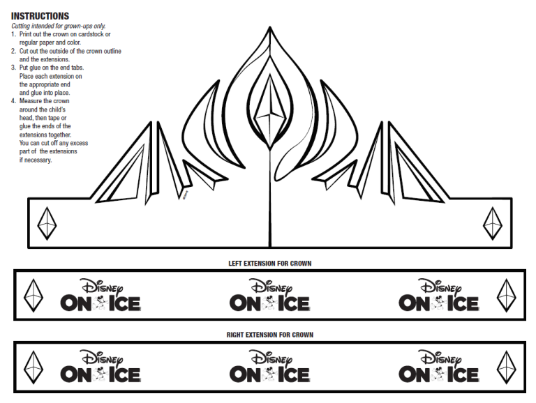 PRINTABLE ACTIVITY SHEETS | Fun | The Official Site of Disney On Ice