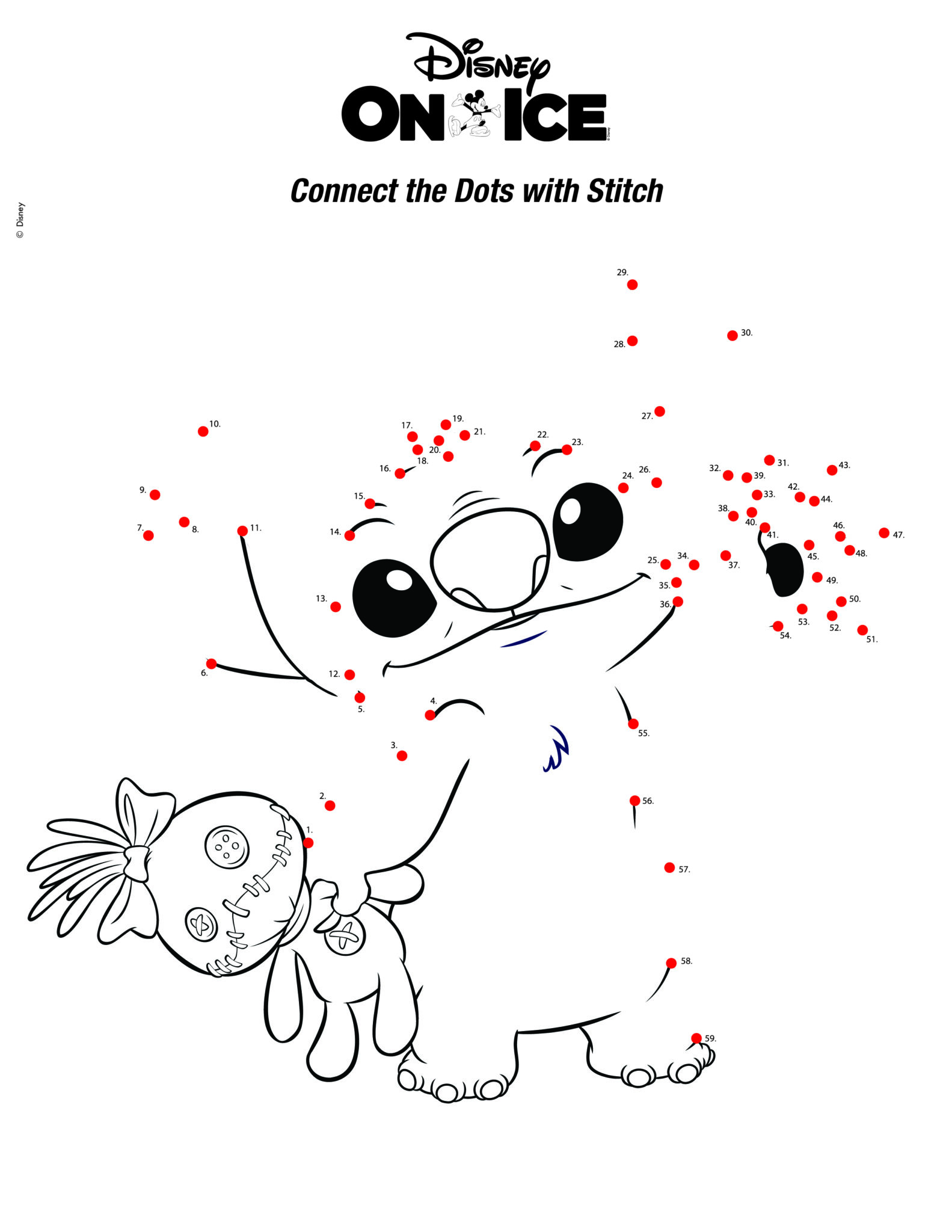Blast Off into Fun with Our Stitch Activity Sheets! | Fun | The ...